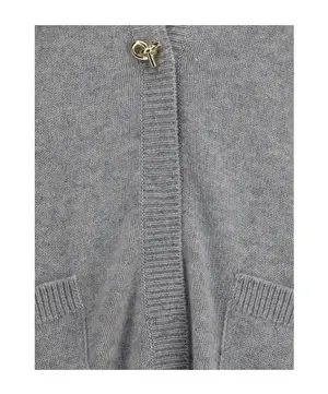 Fabiana Filippi V-neck Knot-button Cardigan