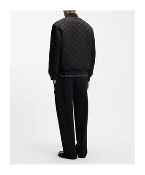 Hugo Boss Water-repellent Jacket In Mixed Materials