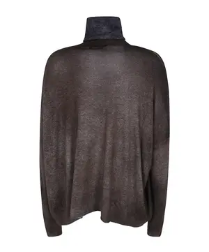 Avant Toi Drop-shoulder Roll-neck Pullover