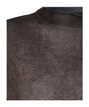 Avant Toi Drop-shoulder Roll-neck Pullover