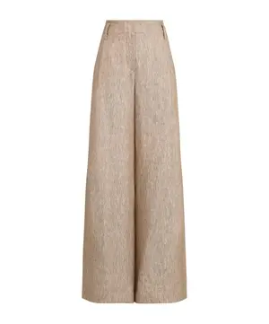 Brunello Cucinelli Pleated A-line Trousers