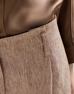 Brunello Cucinelli Pleated A-line Trousers