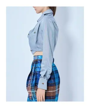 VIVIENNE WESTWOOD Cropped Drunken Shirt