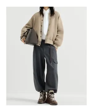 Brunello Cucinelli Suede And Shearling Lace-up Runners