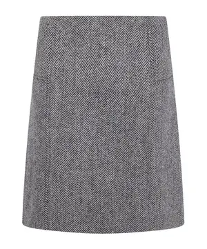 Paul Smith A-line Herringbone Skirt - No