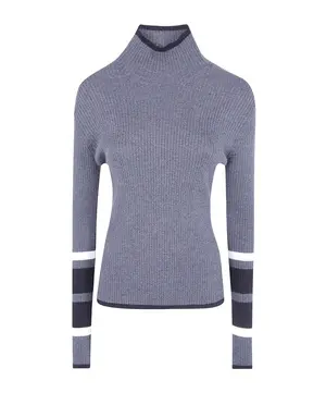 Mantū Ribbed Turtleneck Sweater - No