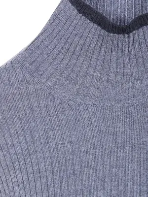 Mantū Ribbed Turtleneck Sweater - No