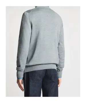 FAY Round-neck Pullover In Merinos Wool