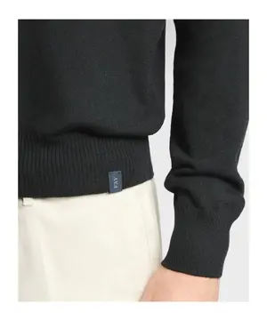 FAY Round-neck Pullover In Merinos Wool