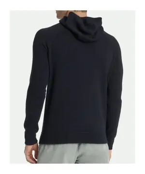 Malo Cashmere Raglan Hooded Sweatshirt - Blue