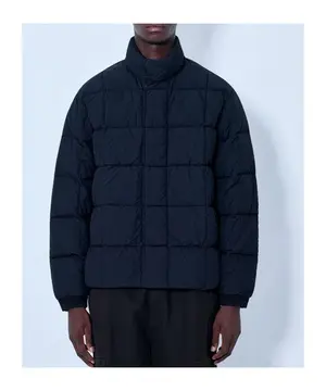 MASSIMO OSTI STUDIO Quilted High-neck Coat