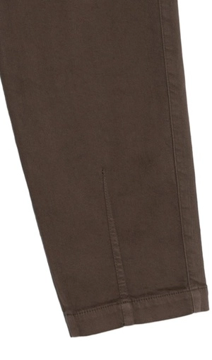 Eleventy Buttoned Straight-leg Trousers
