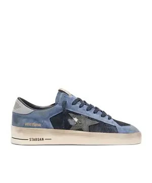 GOLDEN GOOSE Stardan Lace-up Sneakers - Blue