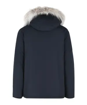 Woolrich Long-sleeved Hooded Parka Coat