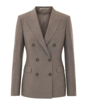 Tagliatore Double Breasted Peak Lapel Blazer