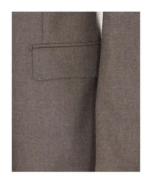 Tagliatore Double Breasted Peak Lapel Blazer