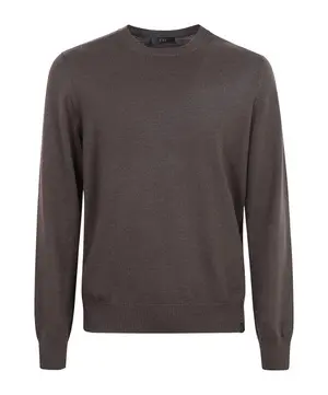 FAY Crew-neck Sweater - Black