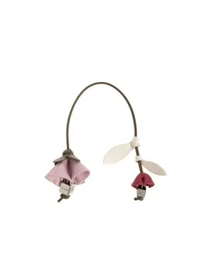 GANNI Floral Pendant - Nude
