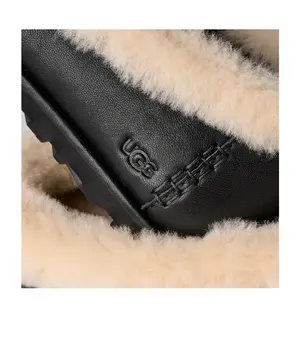 UGG Fur Trim Ballerina