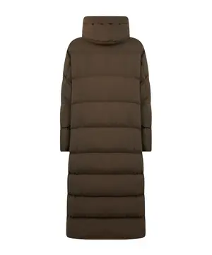 Herno Zip-up Hooded Long Coat