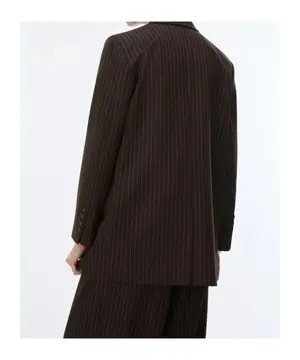IBLUES Straight-cut Striped Blazer