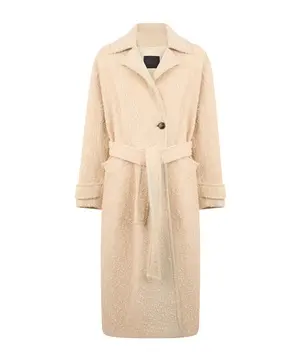 Herno Belted Textured Coat