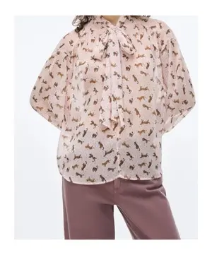 IBLUES Tie-neck Shirt