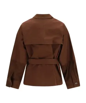 Fabiana Filippi Suede-accent Casual Jacket