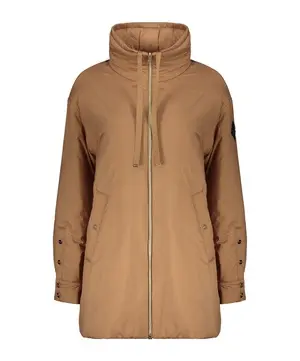 Herno Casual Jacket With A Hood And Stand Collar