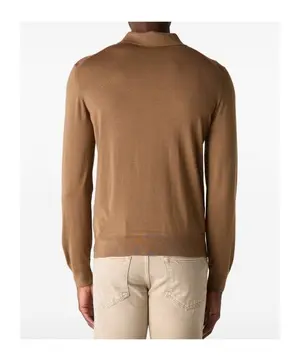 TOM FORD Long-sleeve Polo Shirt