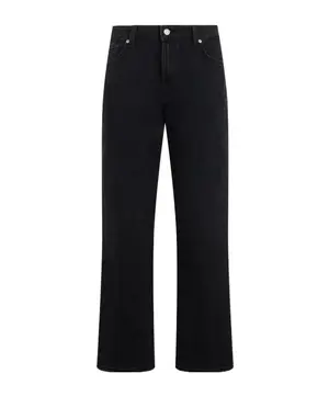 7 For All Mankind Straightleg Denim Jean - Black