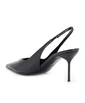 Paris Texas Lidia Slingback Pumps - Black