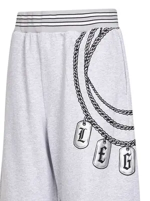 PDFCHANNEL Chain Print Shorts
