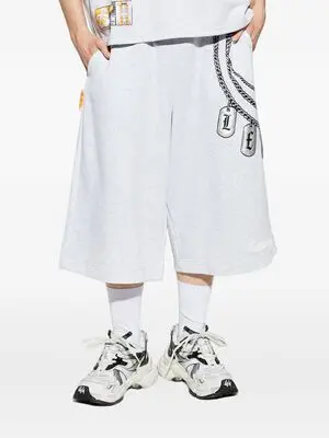 PDFCHANNEL Chain Print Shorts