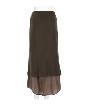 ALYSI Layered Sheer-hem Skirt