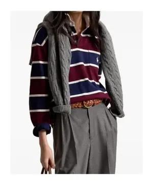 Polo Ralph Lauren Long-sleeve Striped Polo Shirt