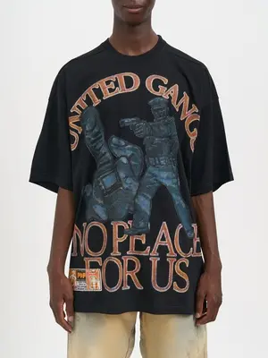 PDFCHANNEL Pdf Graphic Printed Crewneck T-shirt