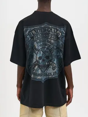 PDFCHANNEL Pdf Graphic Printed Crewneck T-shirt