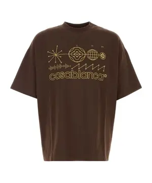 Casablanca Code De Civilisation Oversized T-shirt