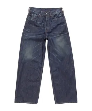 Acne Studios Belt Loop Jeans - Dark Blue