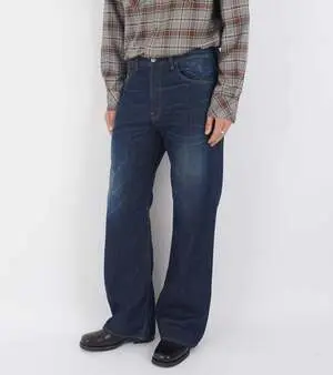 Acne Studios Regular Fit Jeans 2021m - Dark Blue