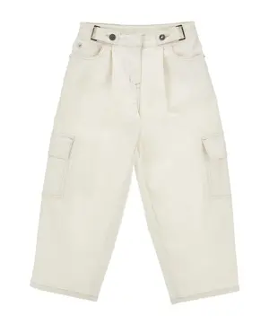 Ermanno Scervino Pleated Cargo-pocket Jeans - Beige