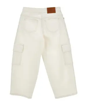 Ermanno Scervino Pleated Cargo-pocket Jeans