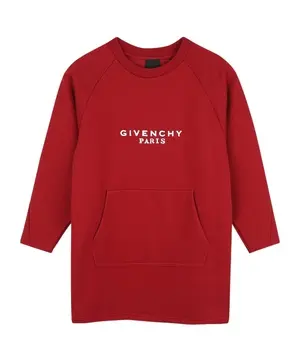 Givenchy Logo-print Pouch-pocket Dress