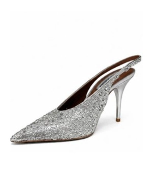 Steve Madden Pointed-toe Slingback Stiletto Sandals
