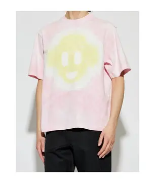 Casablanca Floral Logo Printed T-shirt