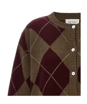 BE YOU Crew-neck Cardigan