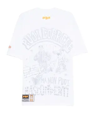 PDFCHANNEL Pdf Graphic T-shirt - White
