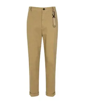 MANUEL RITZ Casual Trousers With Belt Loops - No