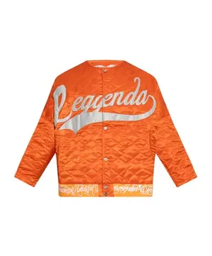 PDFCHANNEL Pdf Leggenda Due Quilted Jacket - Orange